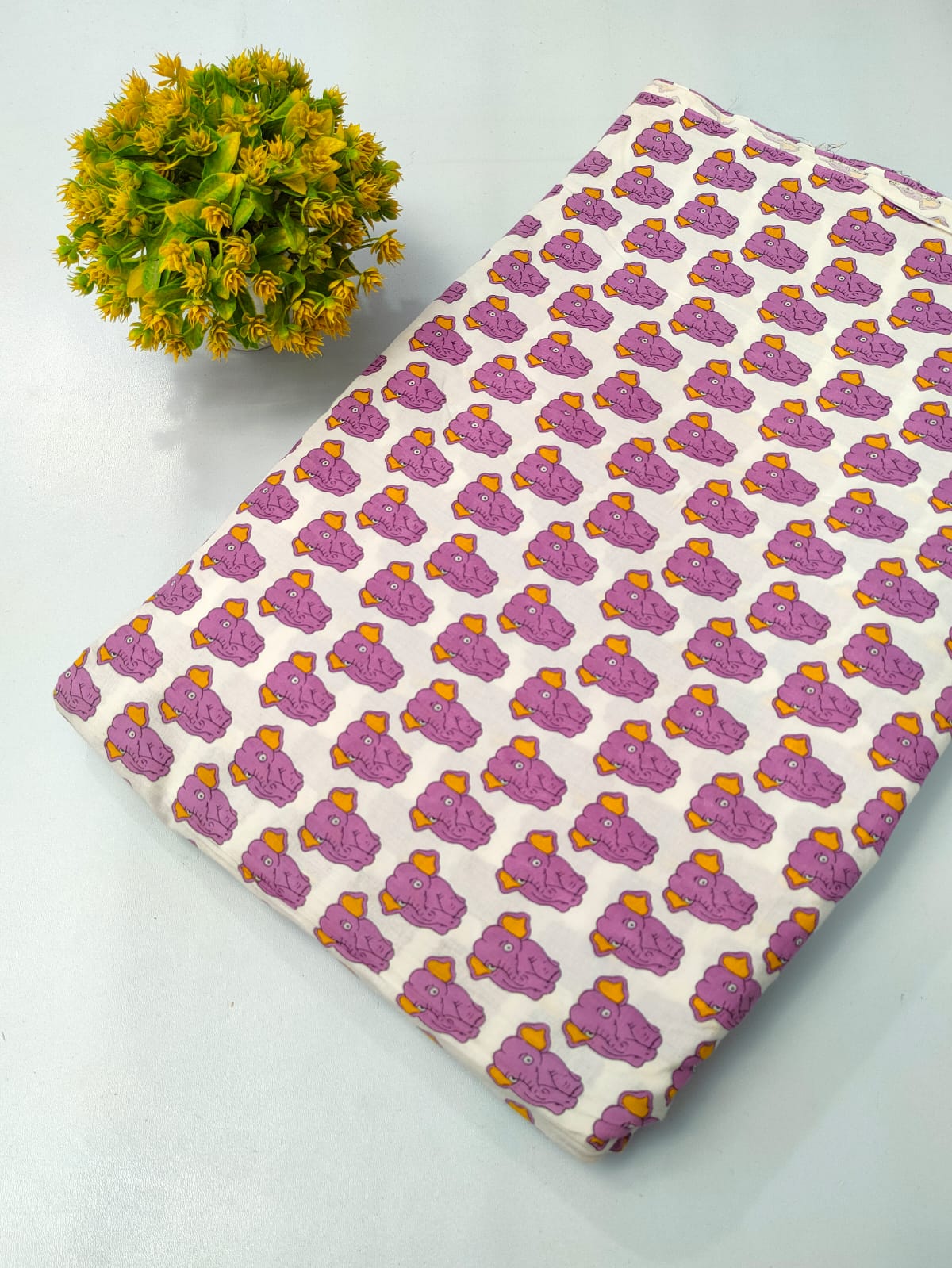 Pure Cotton Screen Print Fabric - JBRJFF109 – Jaipur Bazar